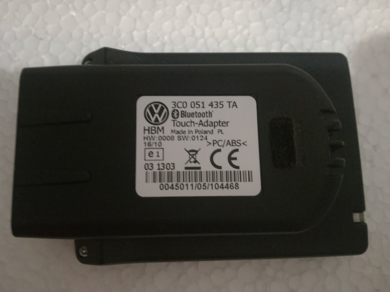 BLUETOOTH TOUCH ADAPTER VW VOLKSWAGEN PROSTOROČNI TELEFON