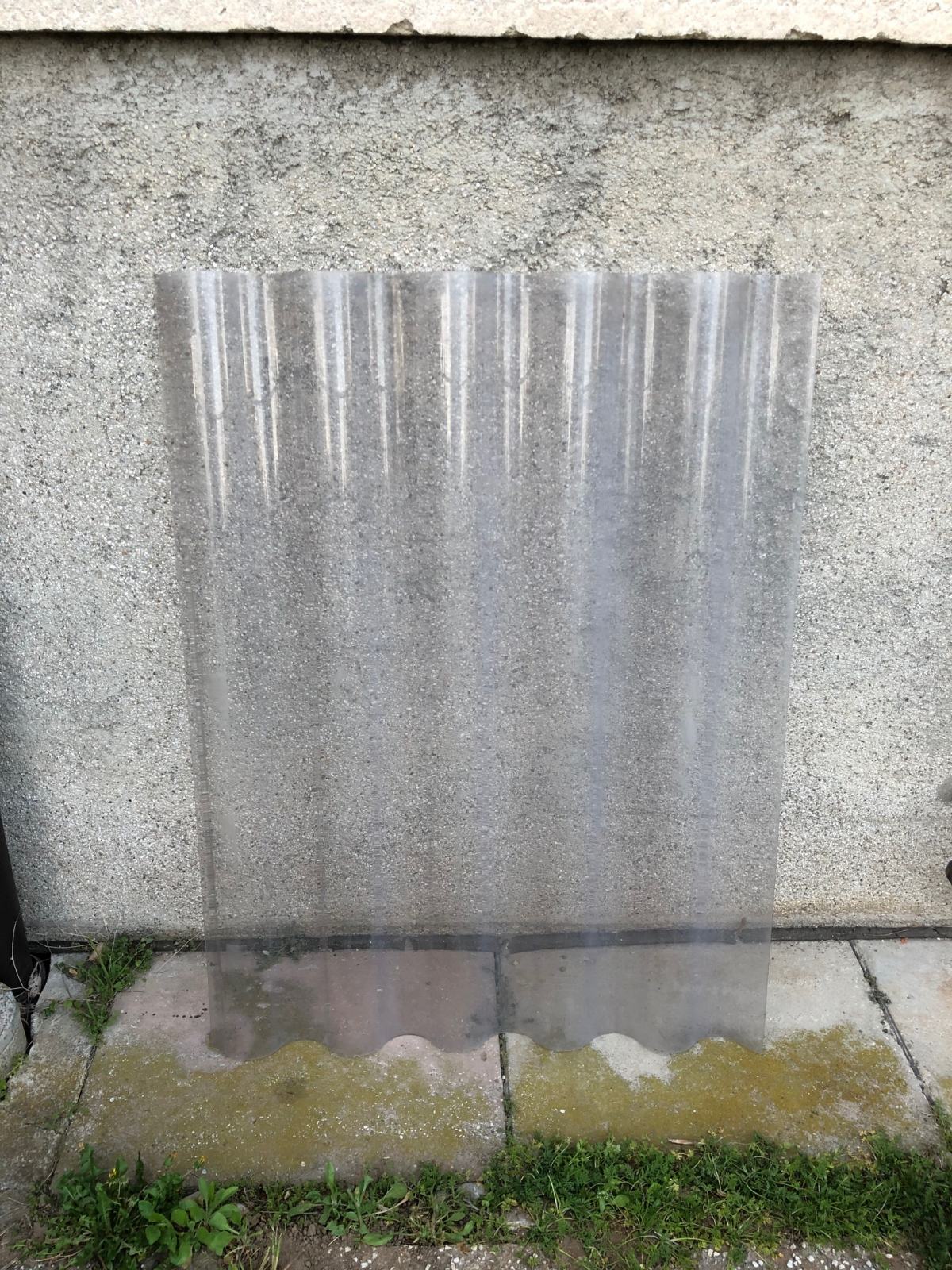 PVC plastična prozorna valovita kritina