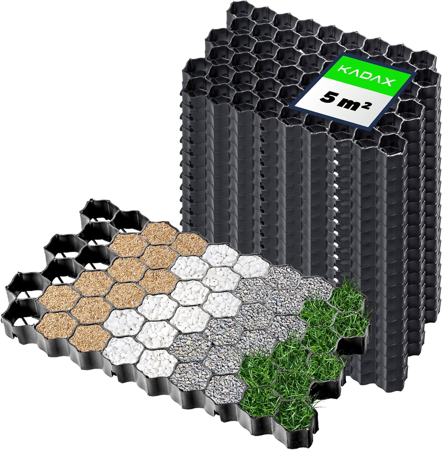 PVC REŠETKE ZA GRAMOZNO STABILIZACIJO - 5m2 - do 10 ton