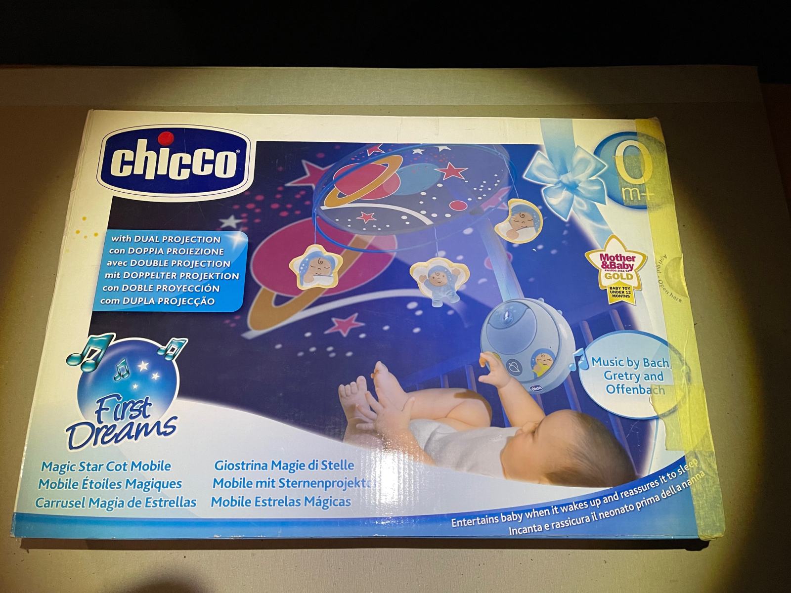 CHICCO - VRTILJAK ZVEZDNO NEBO - MODRE BARVE