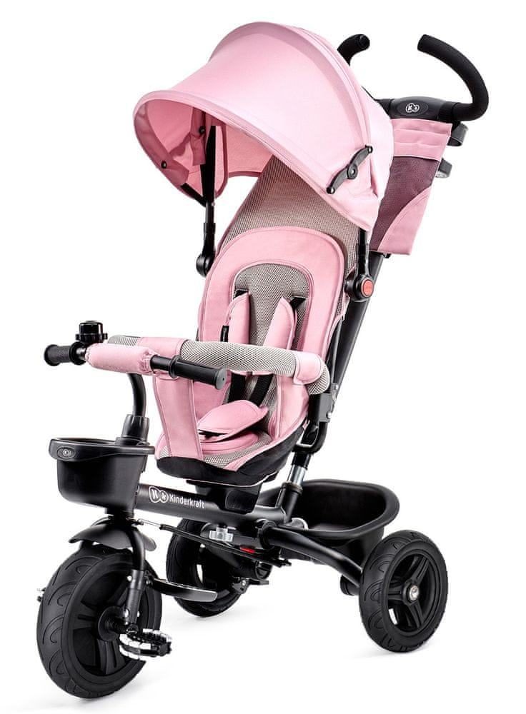 Kinderkraft tricikel AVEO, roza