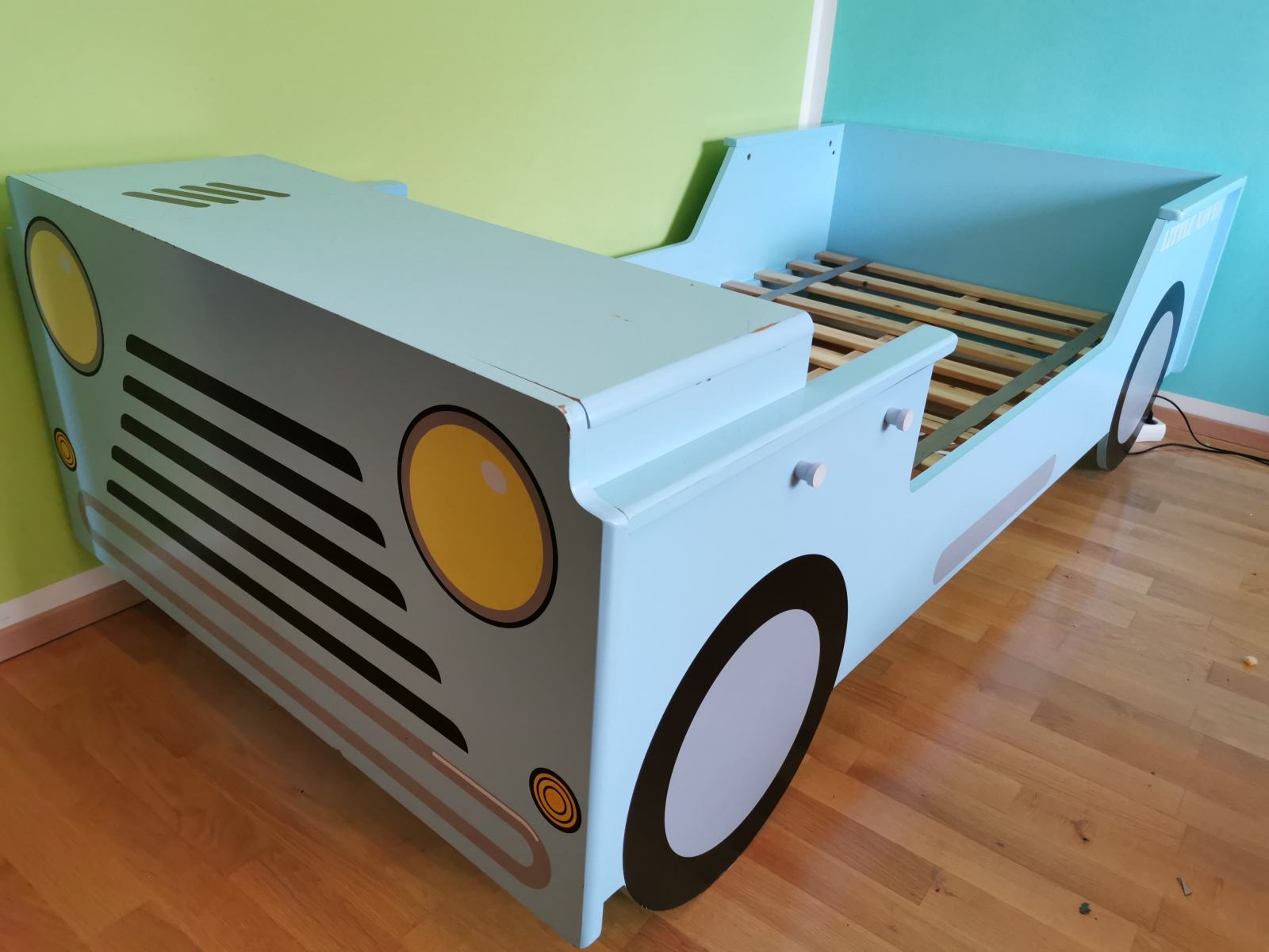 Otroška postelja avto 90X200