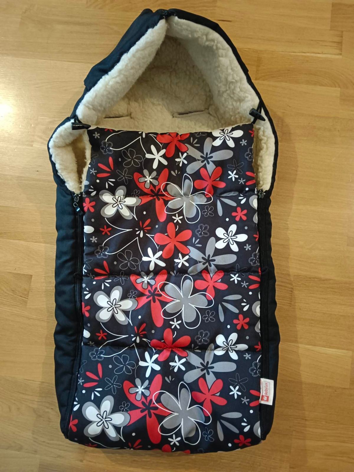 Zimska vreča 90 cm 100% ovčja volna za voziček ali lupinico