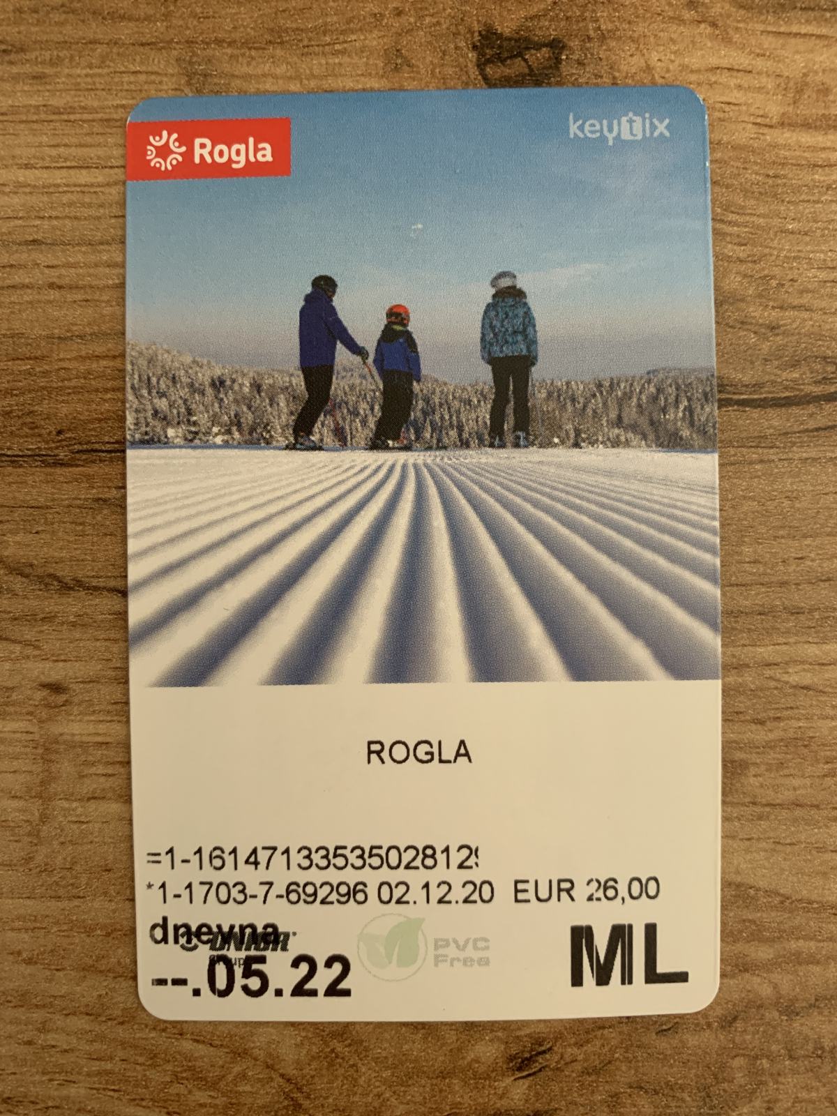 Smučarska karta Rogla