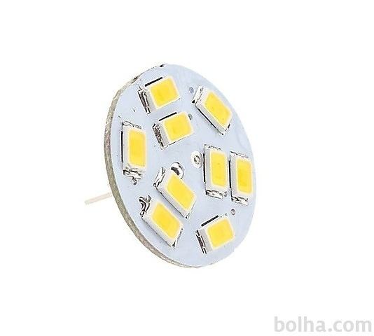 G4 LED sijalka / G4 LED žarnica / Hladno bela / 9