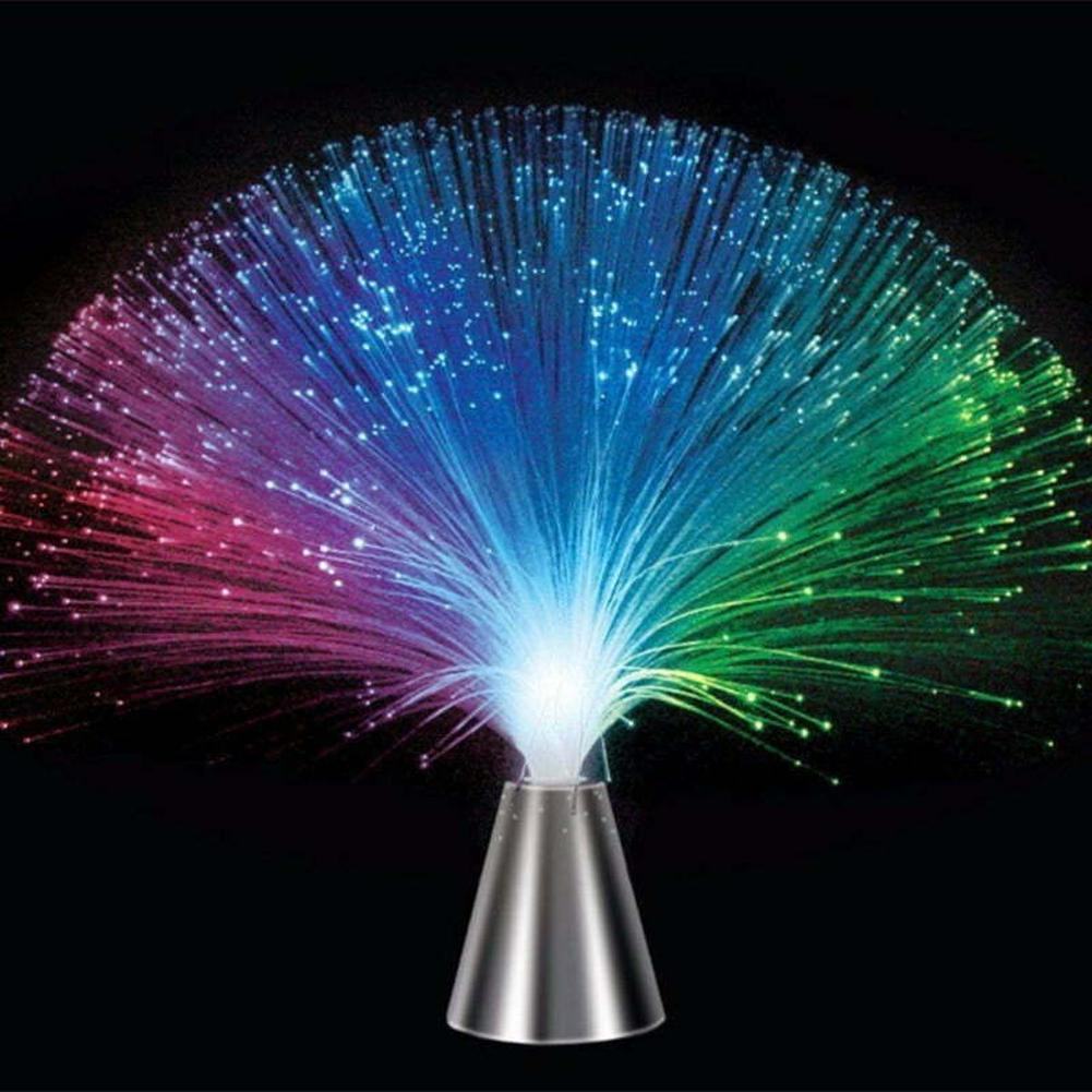 LED RGB dekorativna svetilka – steklena vlakna 21cm