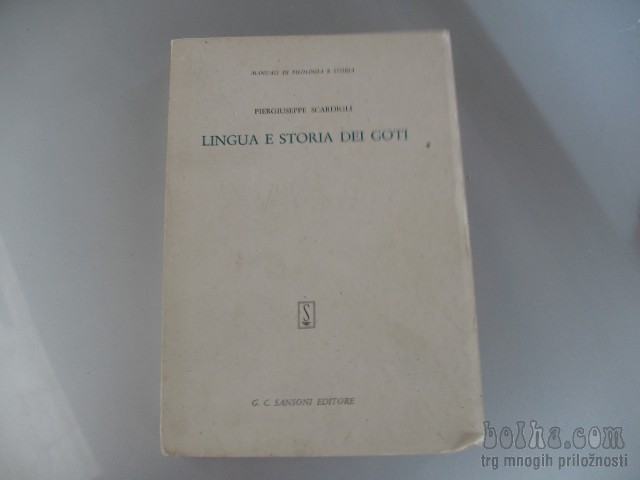 Lingua e storia dei goti 1964