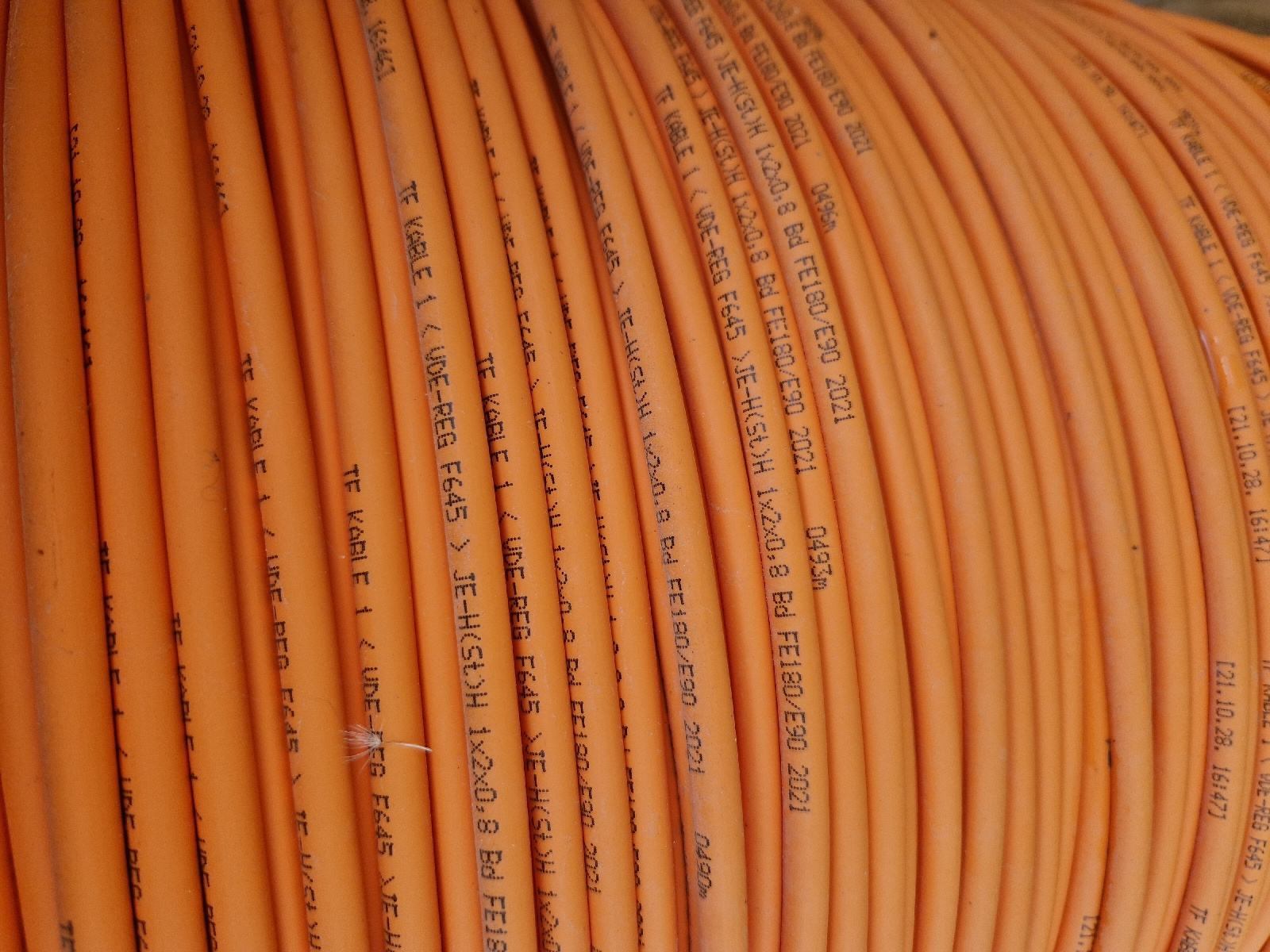 Kabel JE-H(St)H 1x2x0,8mm2 Bd FE180/E90