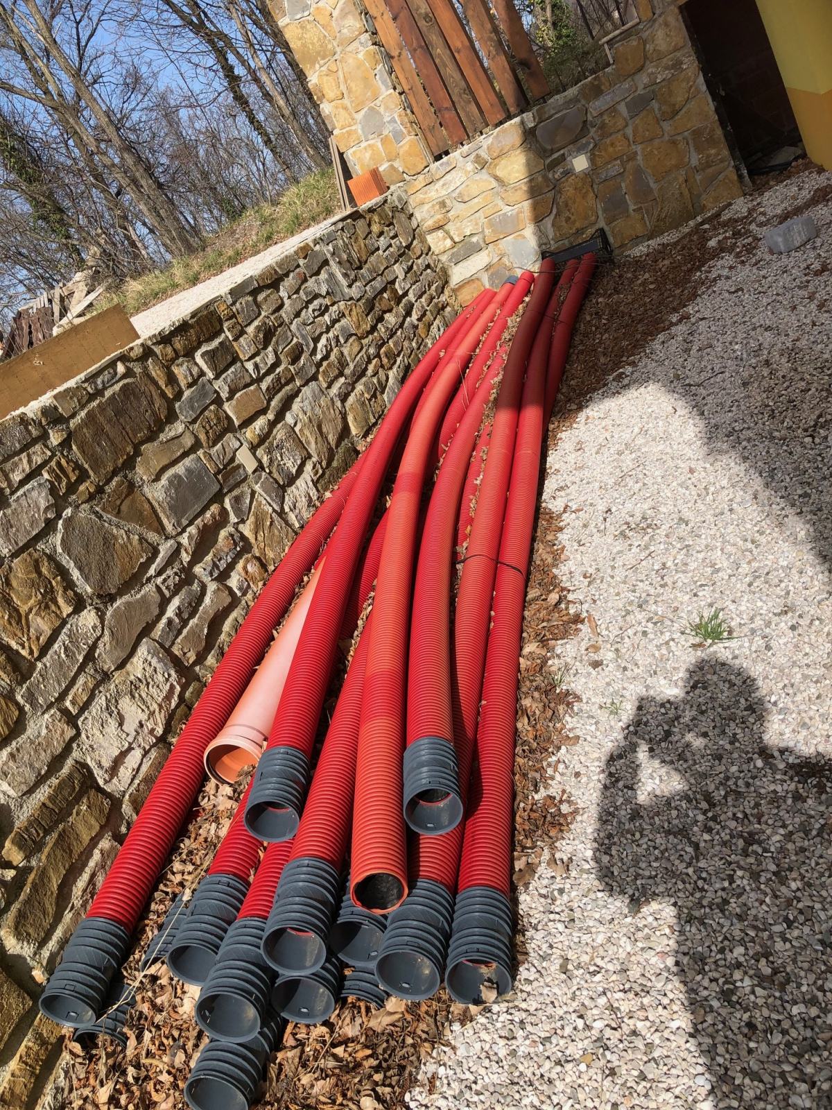 Prodam cevi STIGMAFLEX v palici, fi 110mm x 6m