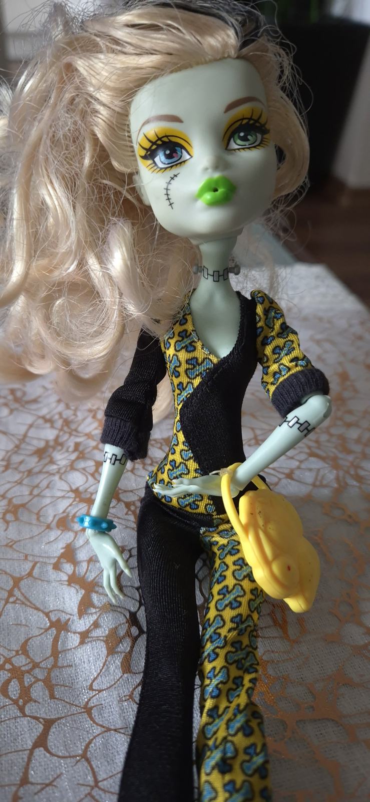 Monster High - punčka Freaky Fusion Frankie