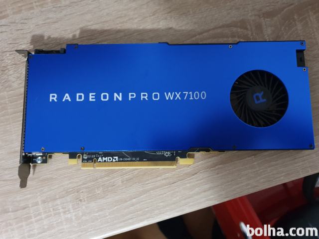 AMD Radeon Pro WX 7100 PCIe 8GB DDR5