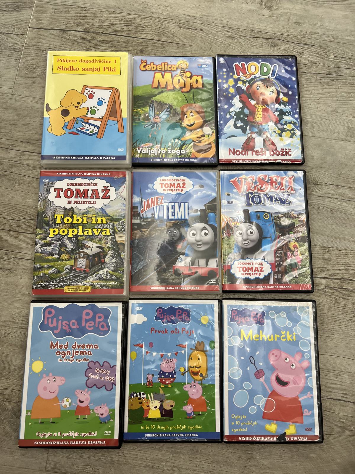 DVD CD-ji RISANKE ZA OTROKE