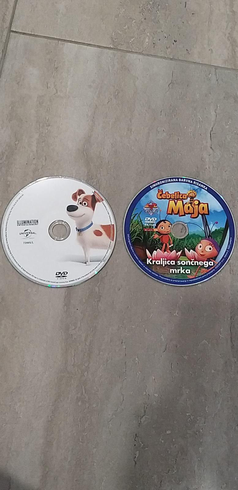 Dvd risanke 20x(Čebelica Maja,Skrivno življenje,Jagodka)