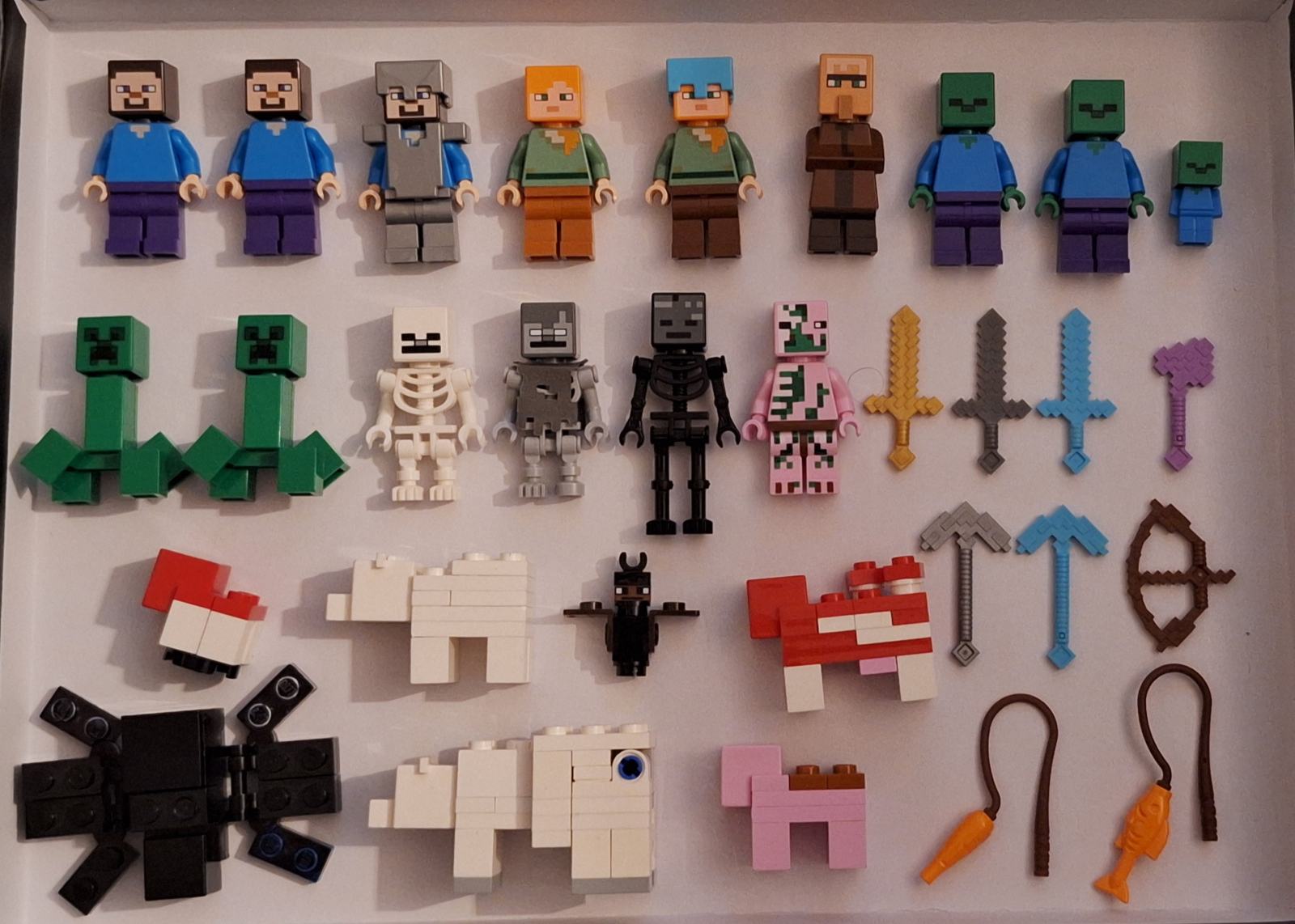 Lego minecraft figure