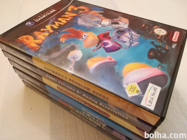 Nintendo Gamecube igre game cube,RAYMAN 3,NEED FOR SPEED
