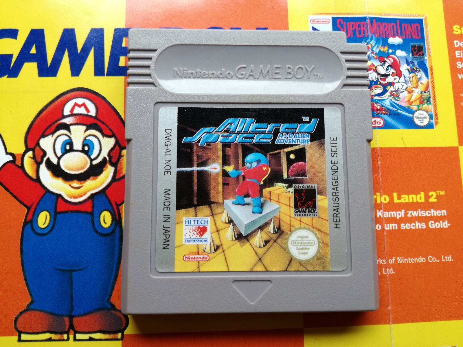 Altered Space: A 3-D Alien Adventure (Nintendo Game Boy)