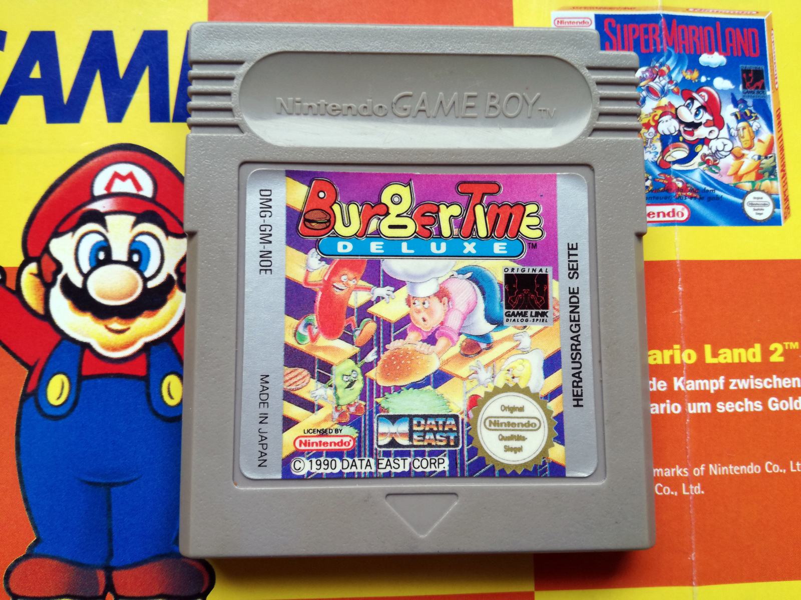 Burgertime Deluxe (Nintendo Game Boy)