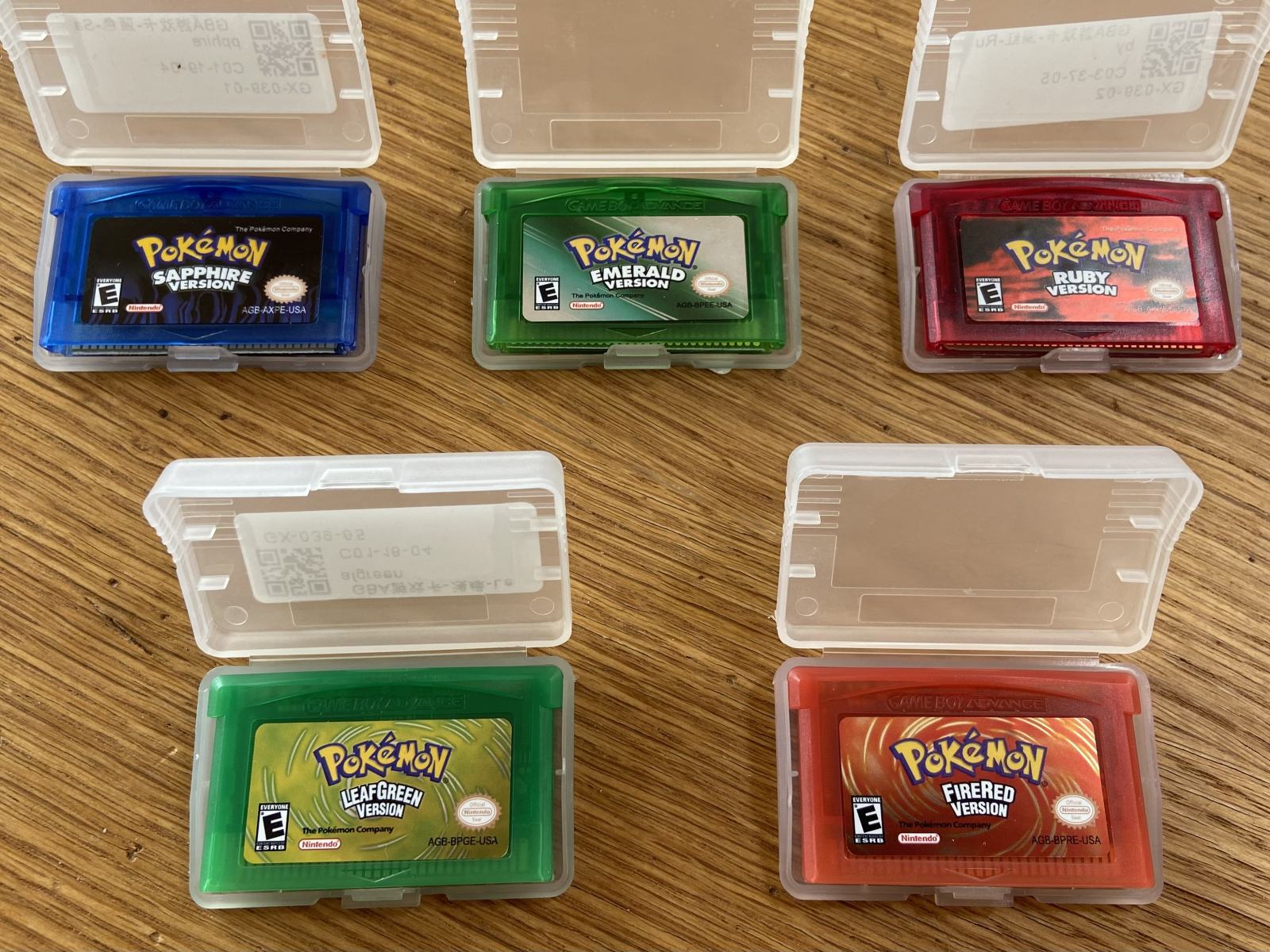 GBA Pokemon igre