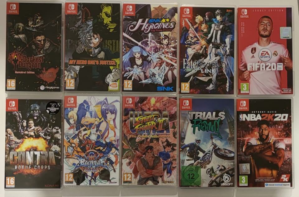 NINTENDO SWITCH IGRE - cene v oglasu
