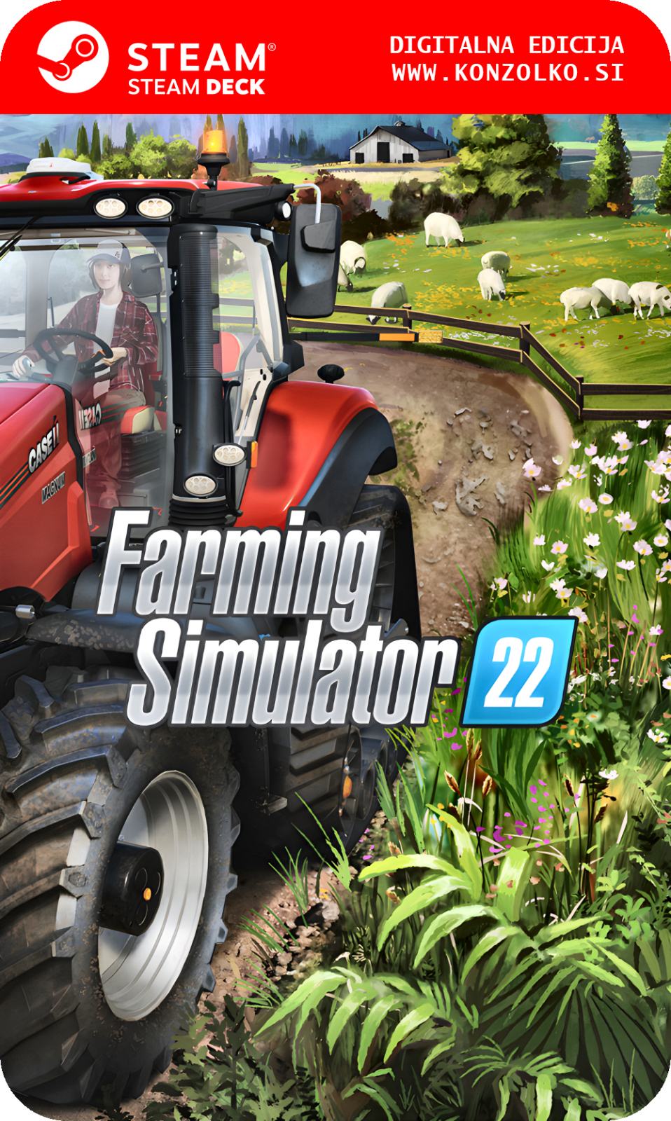 Farming Simulator 22 - Steam koda brez škatlice (WINDOWS PC | STEAM DE