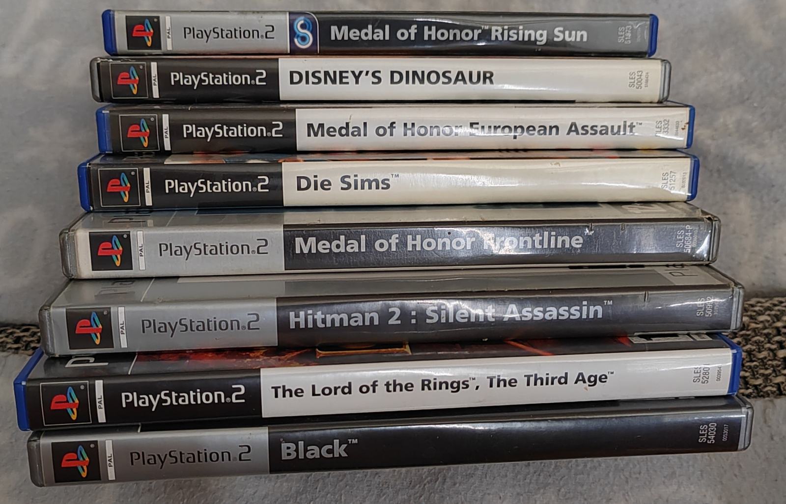Komplet PS2 iger