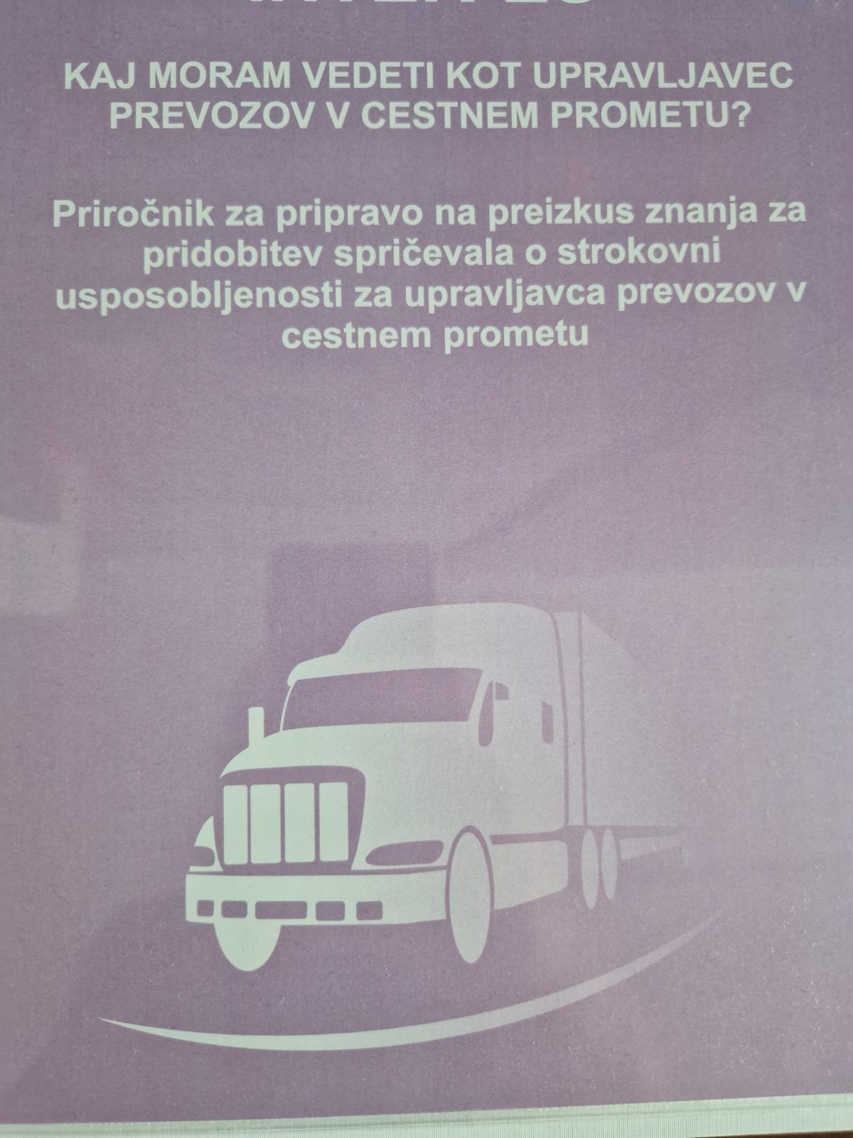 Gradivo upravljalca prometa