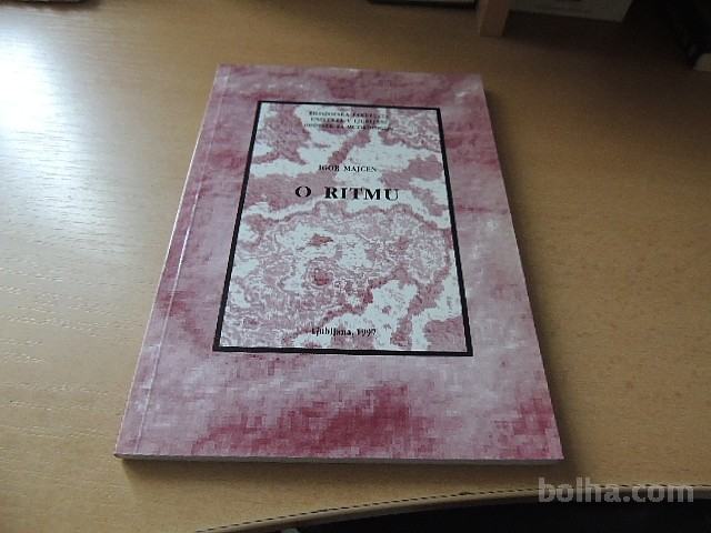 O RITMU I. MAJCEN FILOZOFSKA FAKULTETA 1997