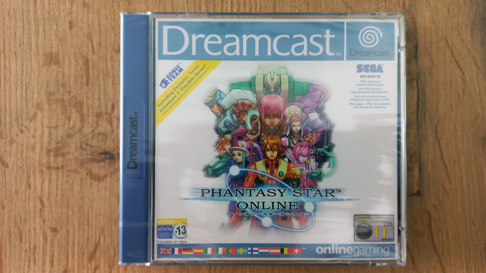 Phantasy star Online za SEGA Dreamcast