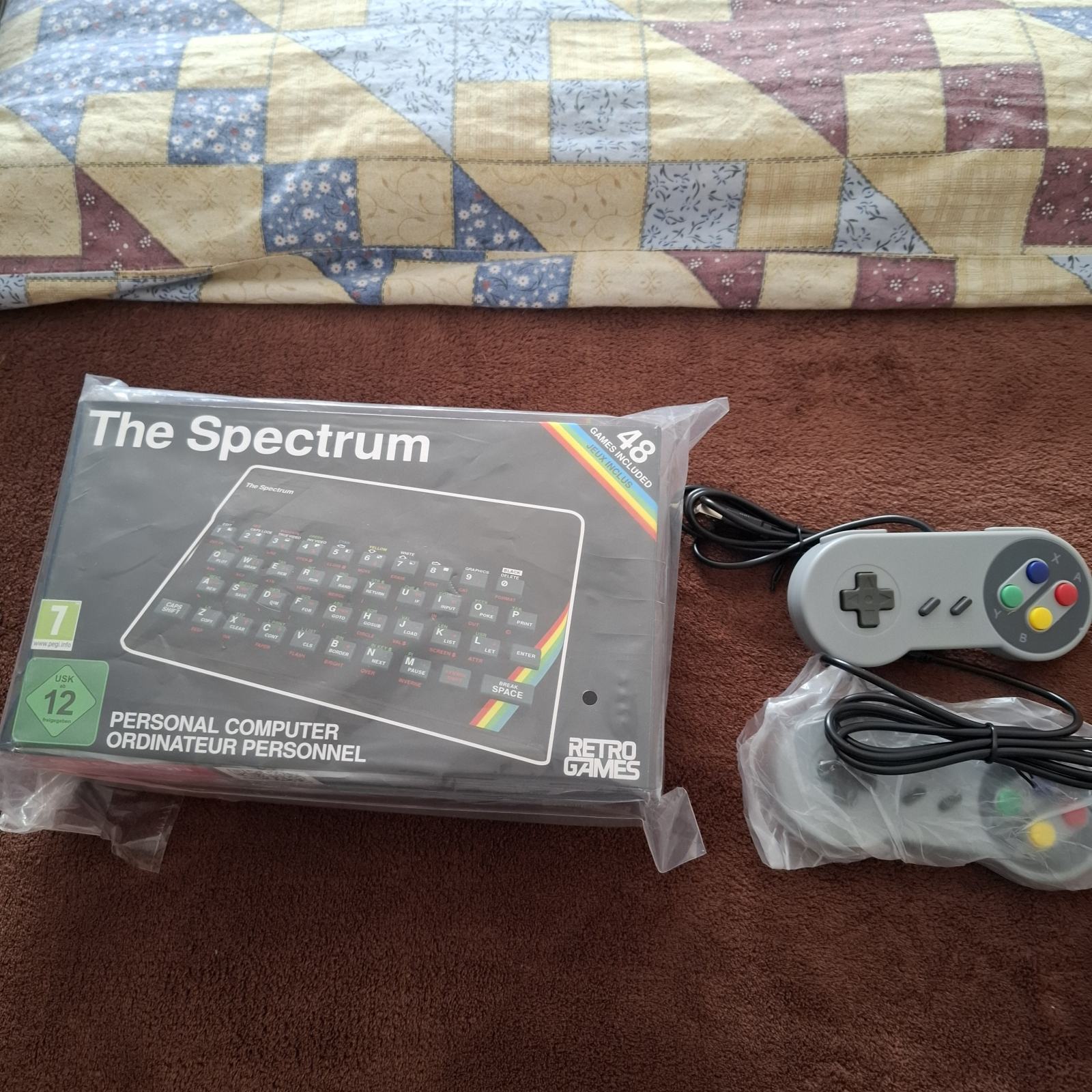 The Spectrum retro 2x gamepad
