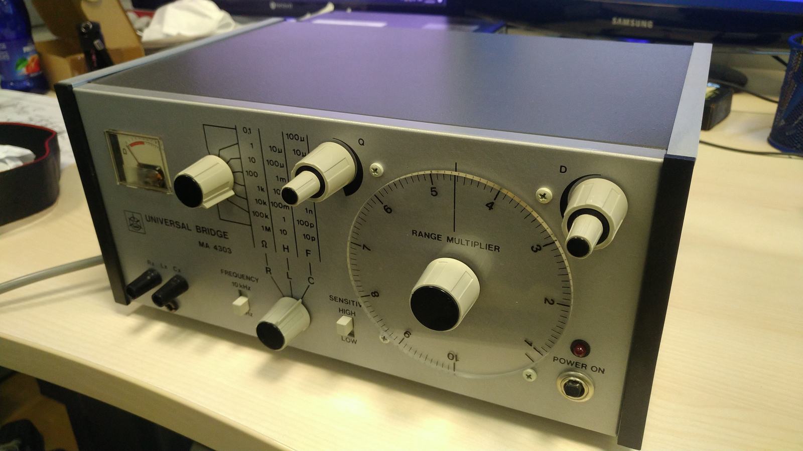 Iskra Universal bridge, MA 4303, RLC meter