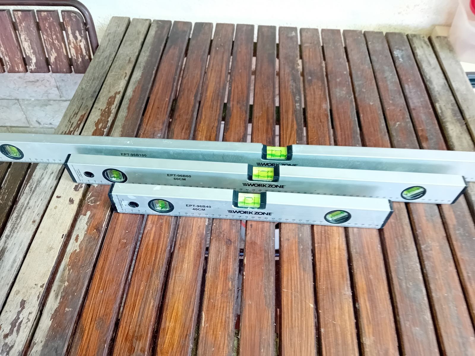 Set vodnih tehtnic