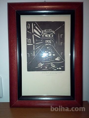 MIHA MALEŠ-LINOREZ IN CINKOGRAFIJA