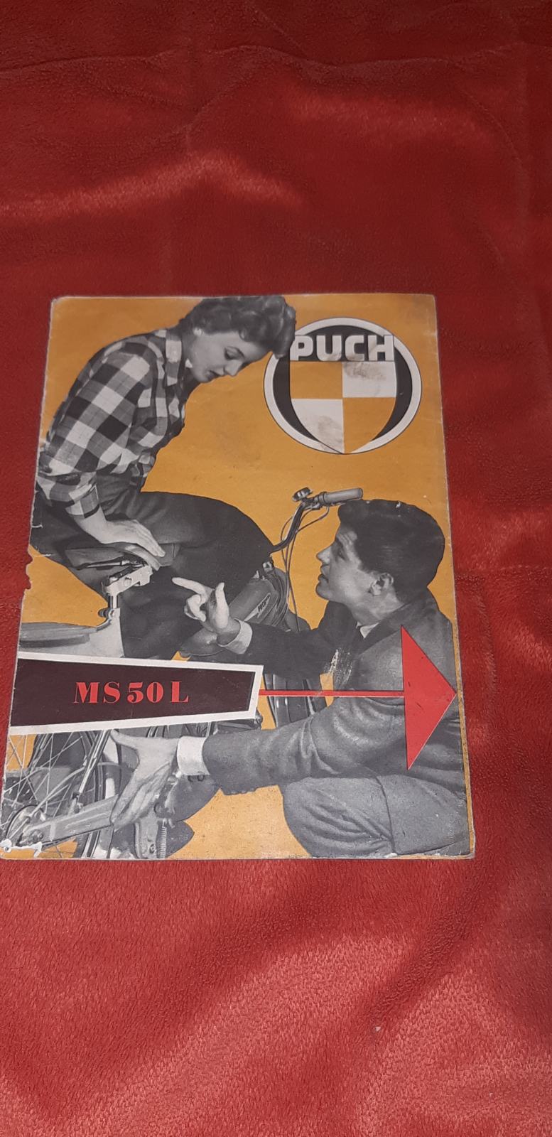 MOPED PUCH MS 50 L STAR KATALOG