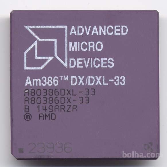 Procesor AMD 386 DX/DXL-33, A80386DXL-33, A80386DX-33
