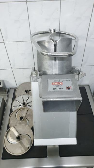HALLDE RG 350 STROJ ZA PRIPRAVO ZELENJAVE IN RIBANJE SIRA