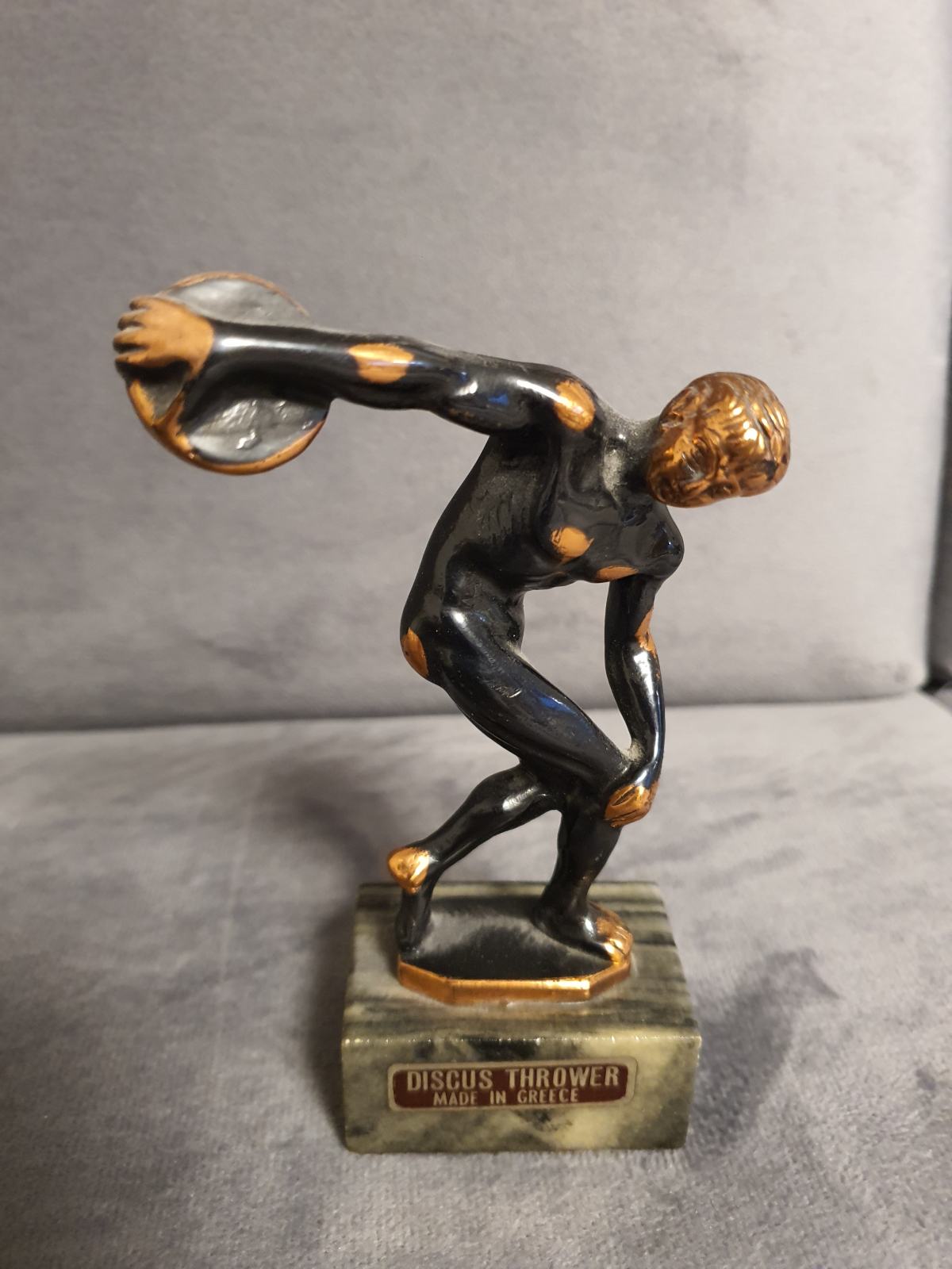 KIPEC METALEC DISKA, GRŠKI SPOMINEK