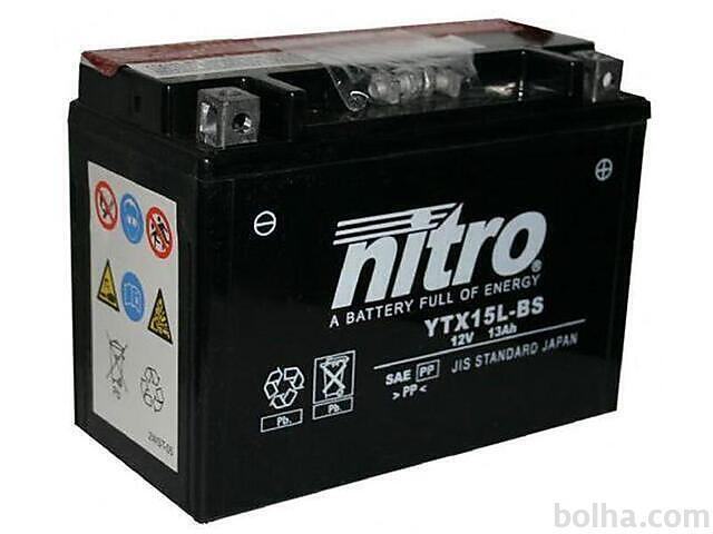 Akumulator NITRO YTX15L-BS