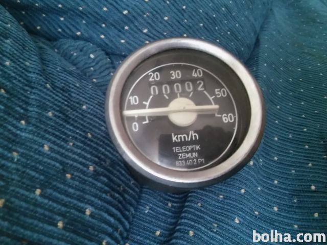 Tomos Števec Teleoptik Zemun 60 Km/h