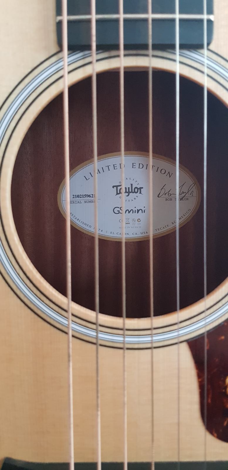 Taylor Gs Mini - Limited edition (LTD Ovangkol)