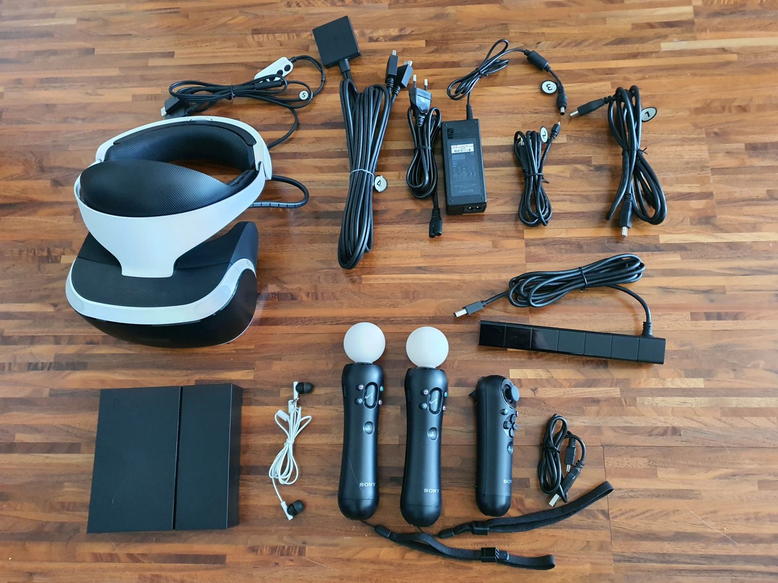Playstation VR + kamera + Move kontrolerji