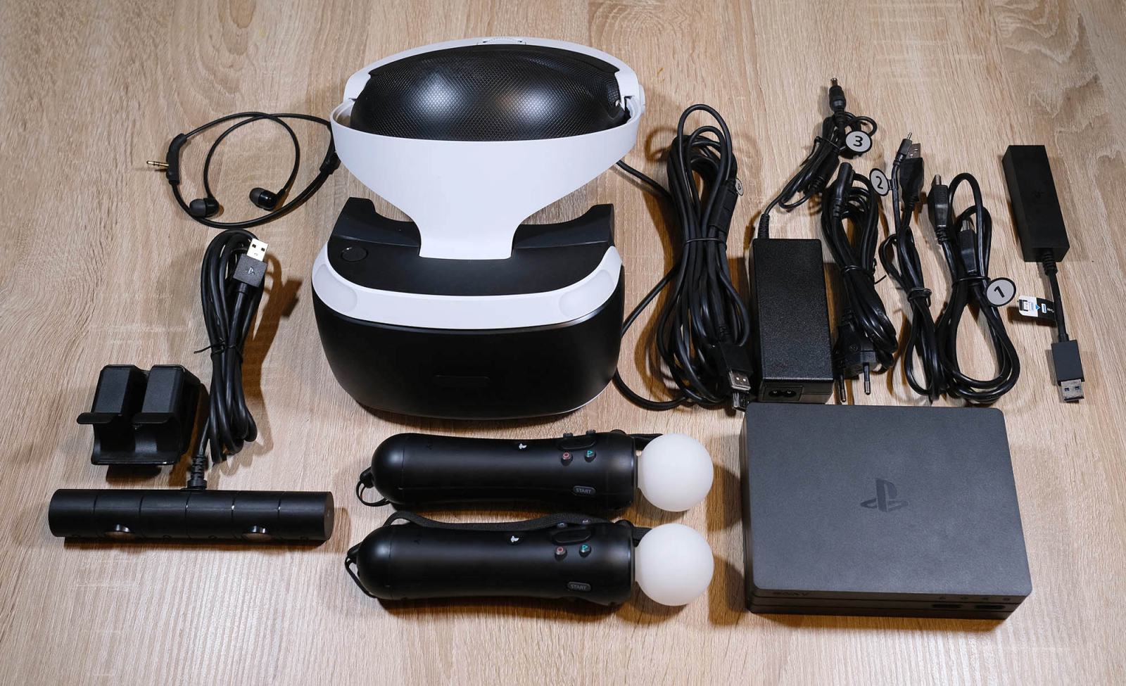 Sony Playstation VR + kamera + 2x PlayStation Move + Adapter PS 5