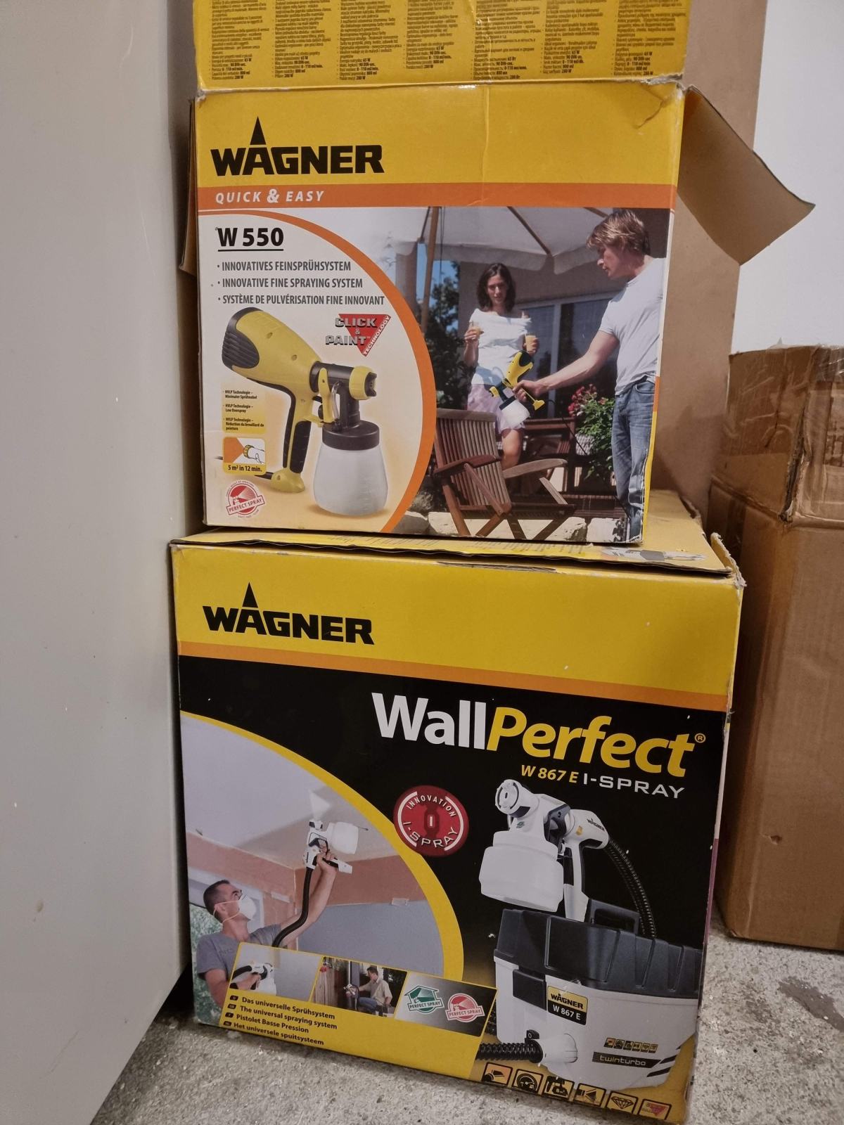 električni komplet za barvanje - Wagner W550 in W867