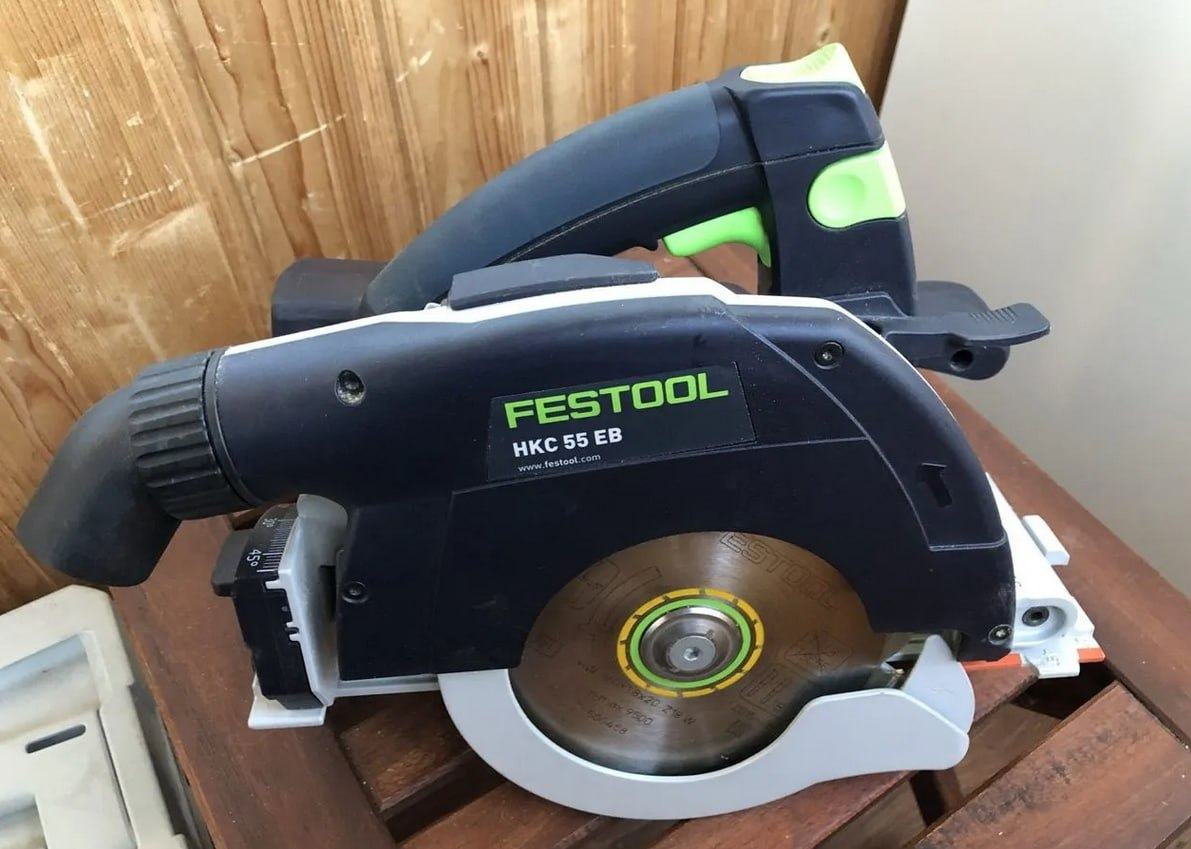 Festool HKC 55 EB-Plus akumulatorska krožna žaga z dodatno opremo