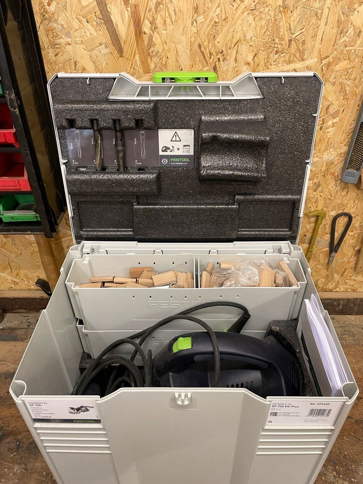 Rezkar za spajanje Festool Domino XL DF 700 EQ-Plus spojni stroj