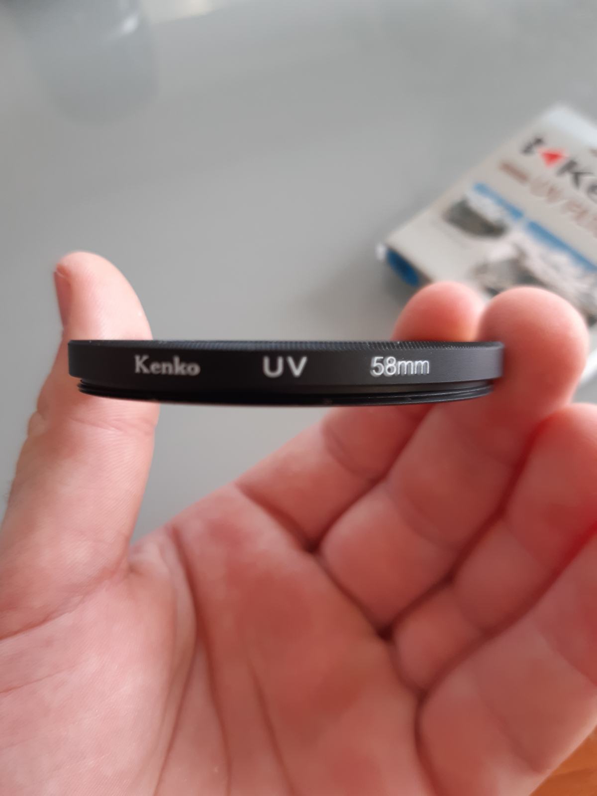 Kenko uv filter 58mm