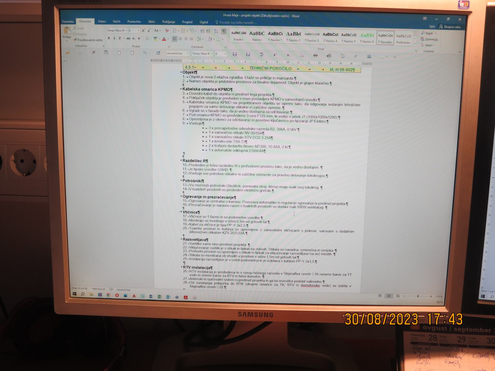 Samsung monitor 214T
