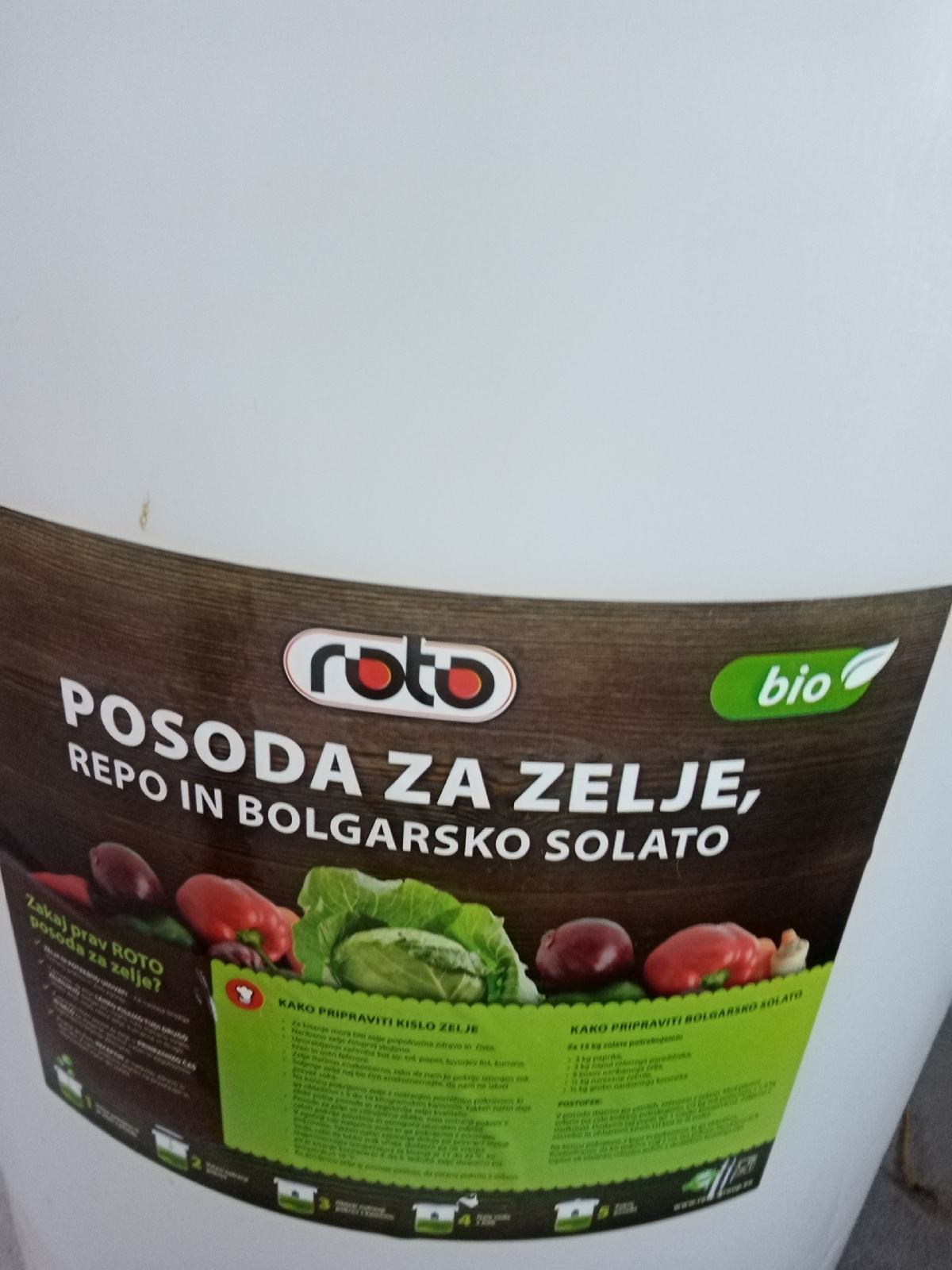 Posoda za zelje