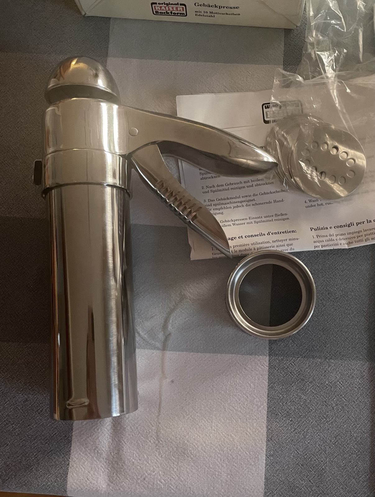 Testomat za piškote Kaiser