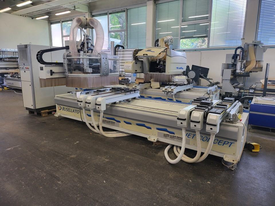 CNC lesno obdelovalni stroj: BUSELLATO model Jet Concept