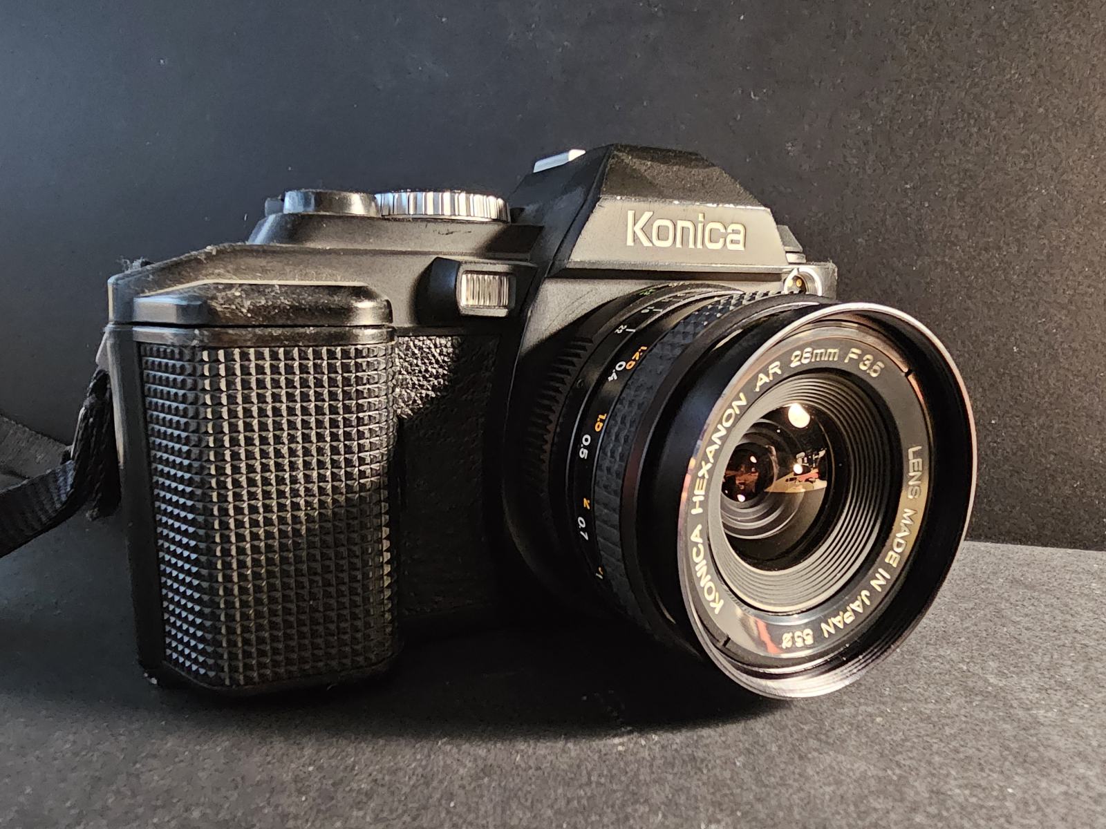 Konica hexanon AR 28 3.5